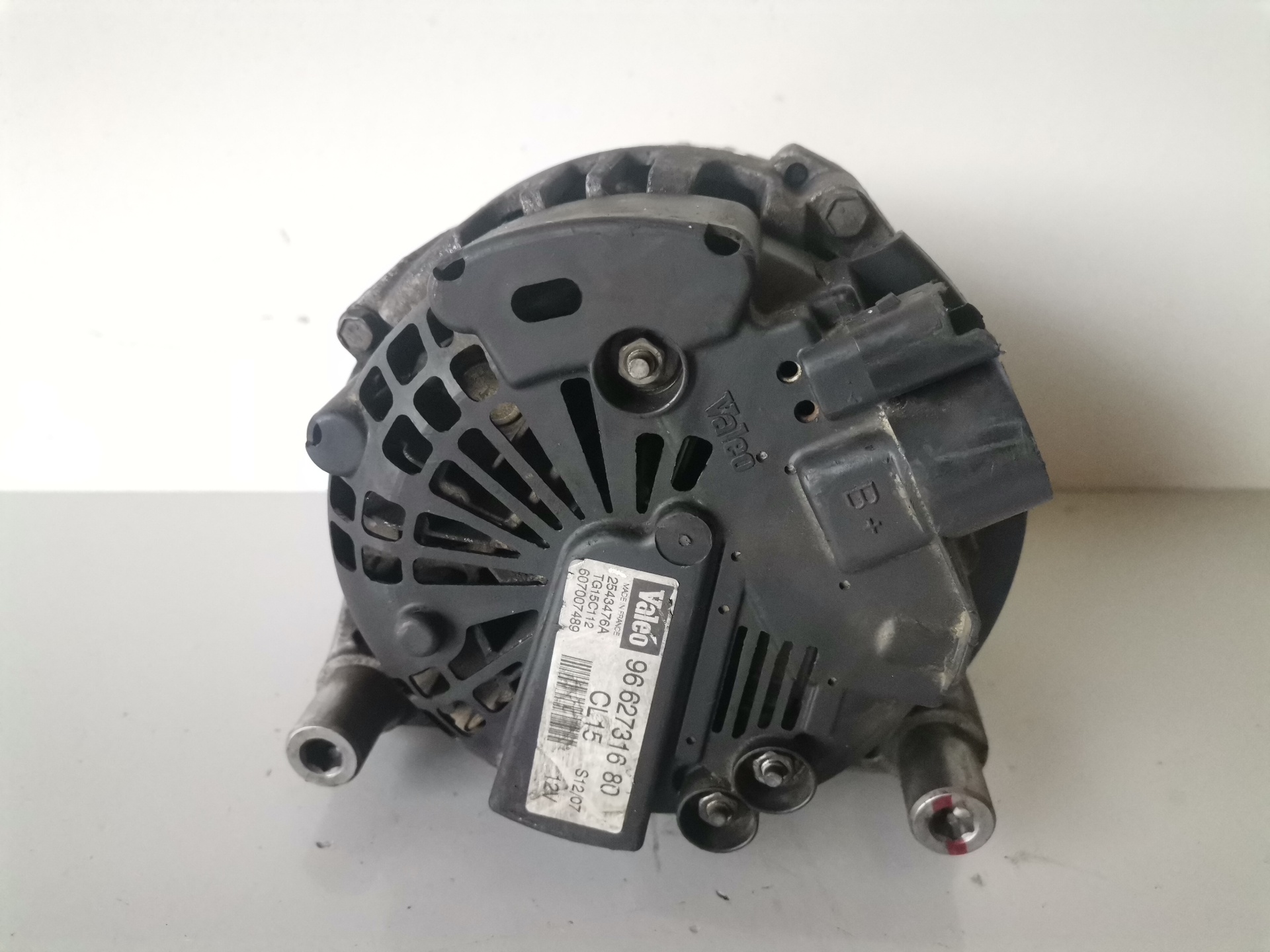 Alternator PEUGEOT 4007 (VU_, VV_) 10102718 | B-Parts