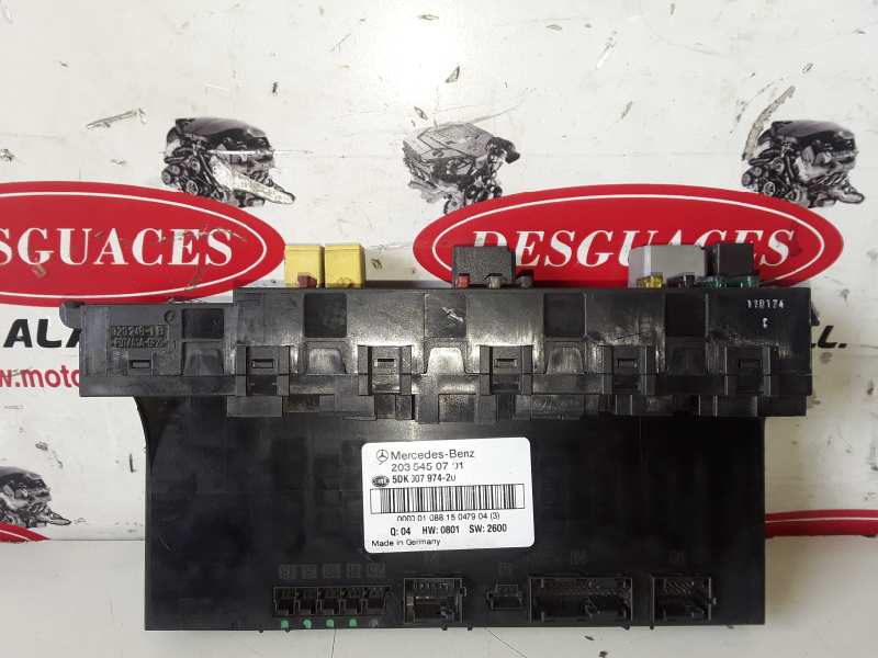 Fuse box MERCEDES-BENZ C-CLASS (W203) C 270 CDI (203.016) 9281575 | B-Parts