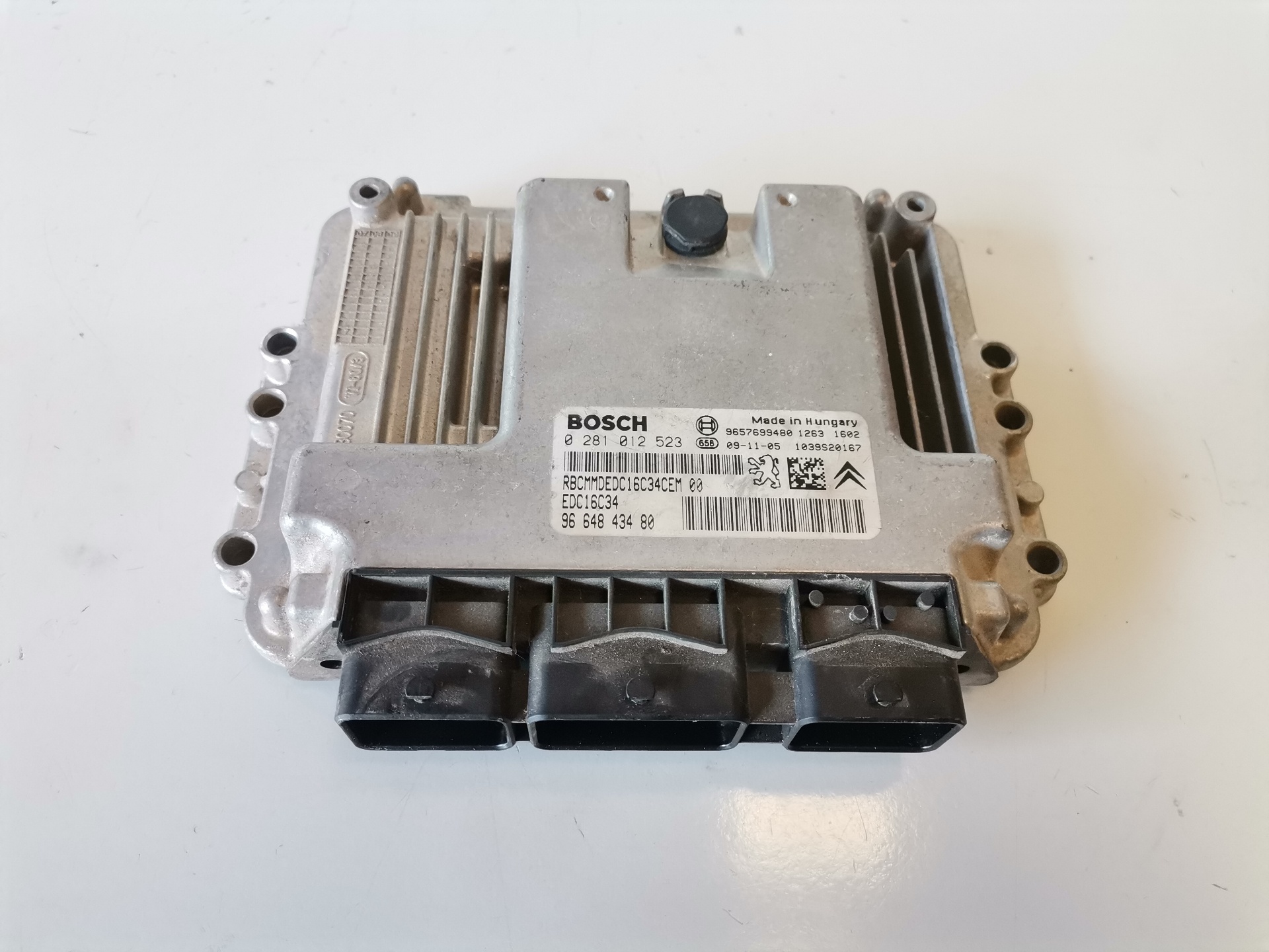 Engine control unit (ECU) PEUGEOT 207 (WA_, WC_) 9700289 | B-Parts