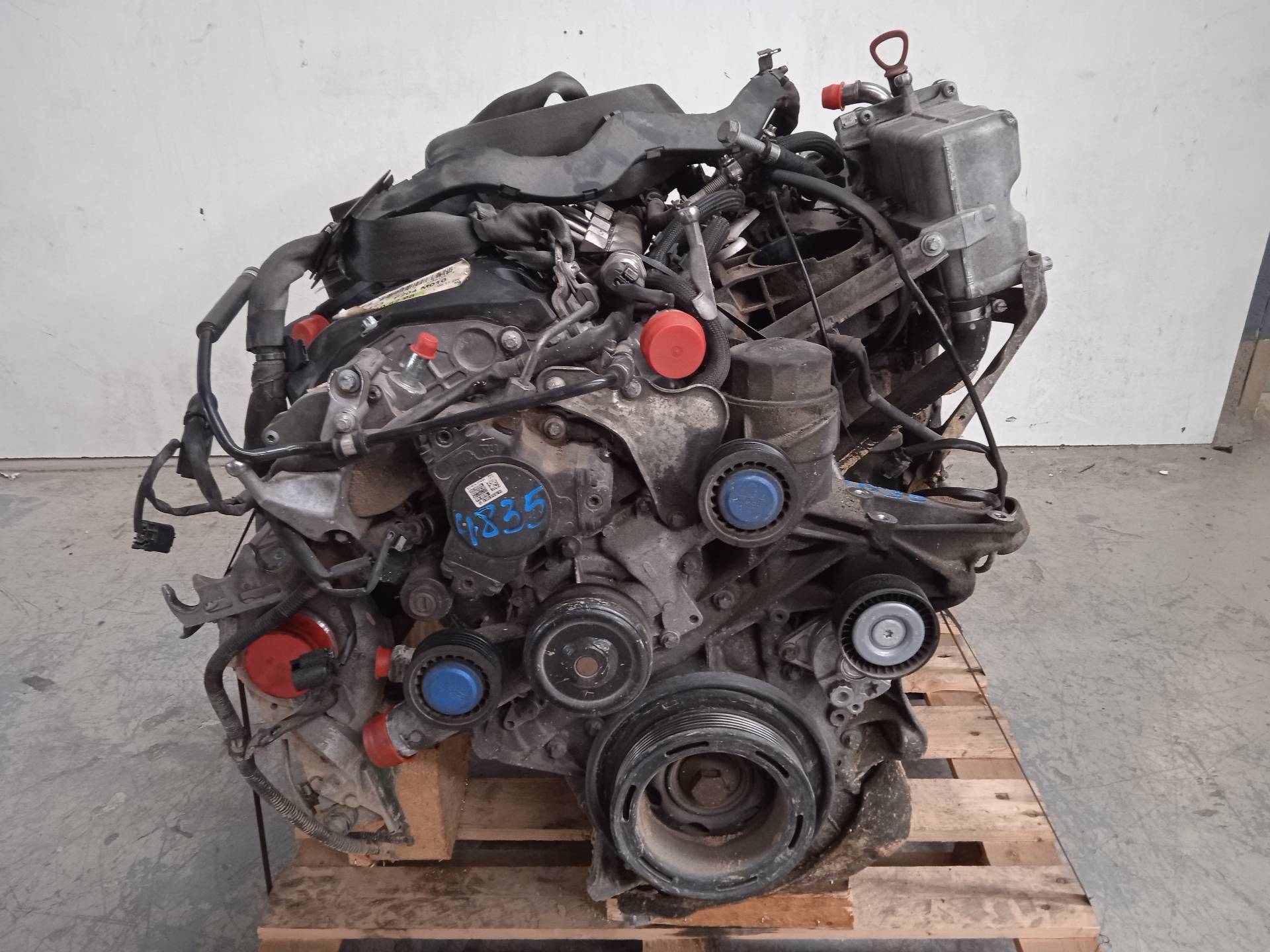 Engine MERCEDES-BENZ C-CLASS (W204) C 220 CDI (204.008) 12524909 | B-Parts