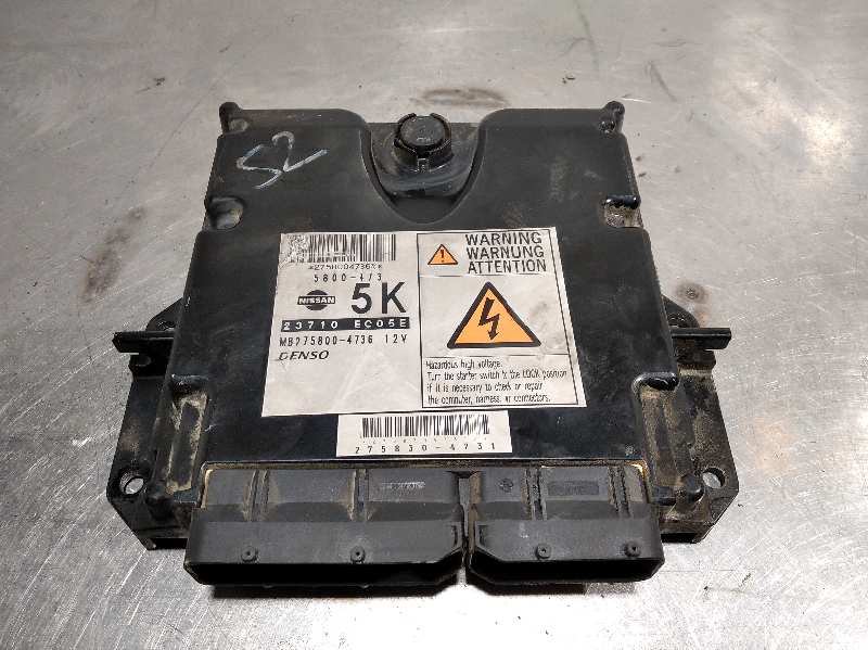 Engine control unit (ECU) NISSAN PATHFINDER III (R51) 2.5 dCi 4WD ...