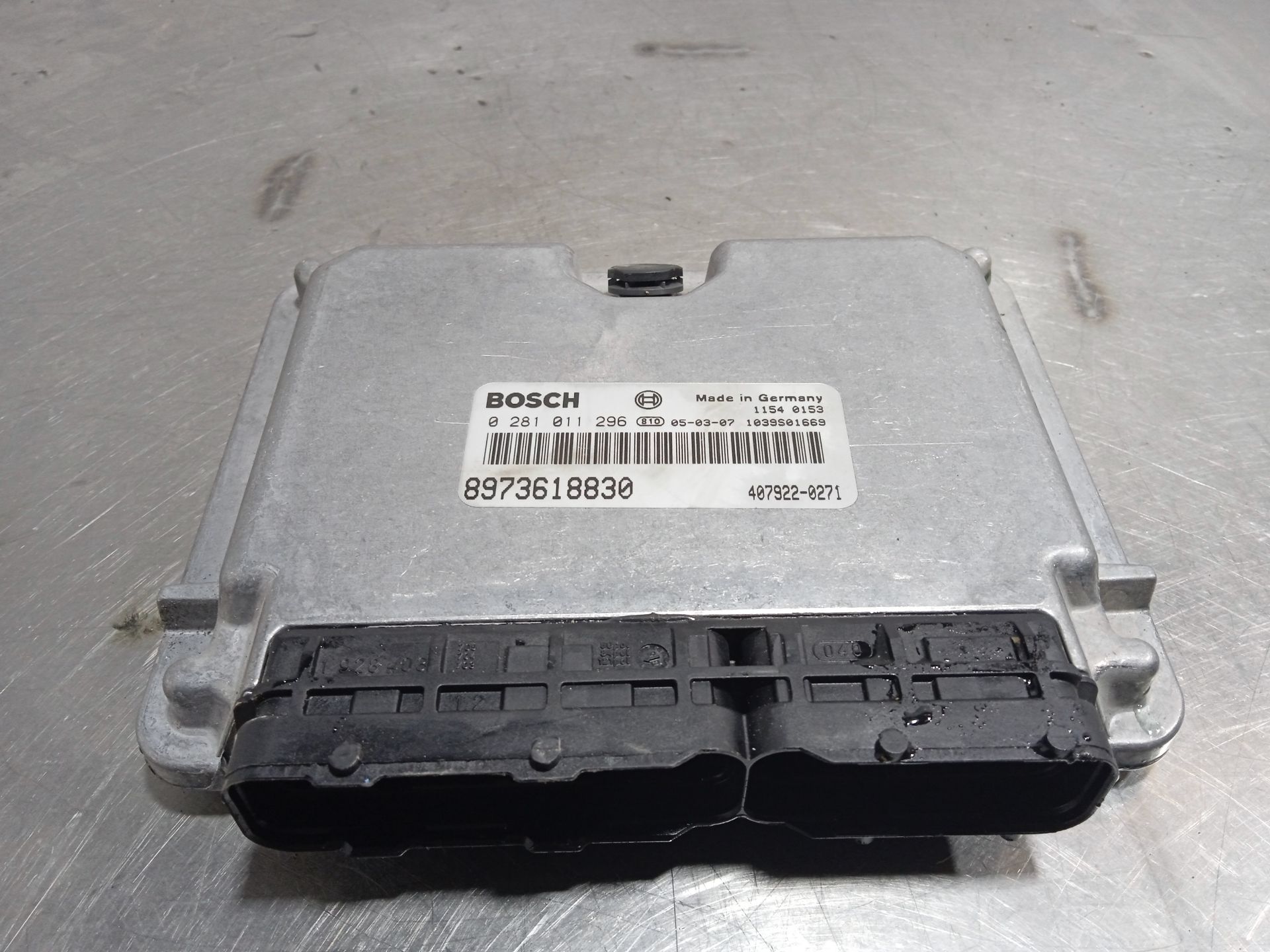 Engine control unit (ECU) ISUZU D-MAX I (TFR, TFS) 3.0 DiTD 4x4 (TFS77H ...
