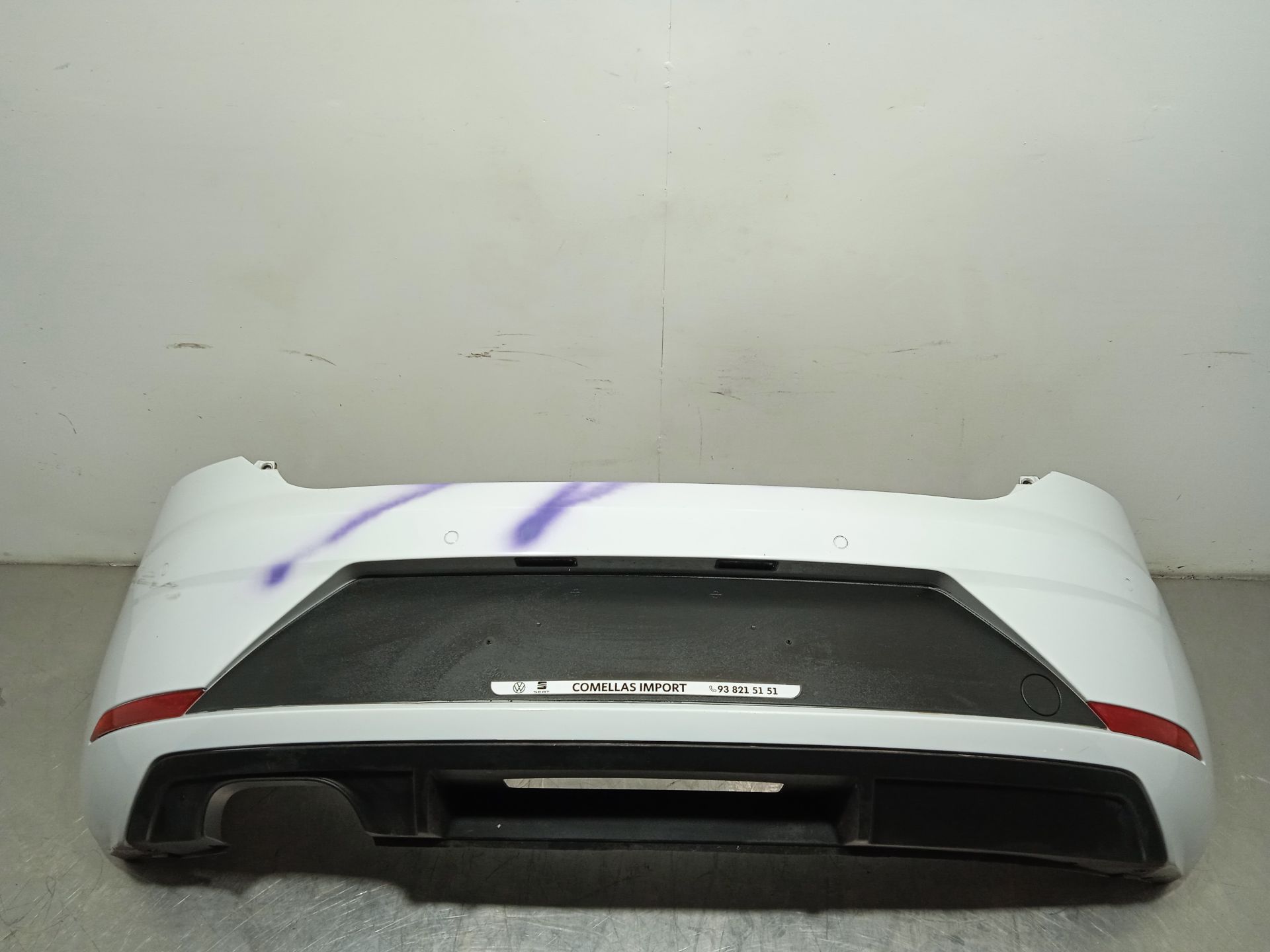 Rear bumper SEAT LEON (5F1) 2.0 TDI 10991696 | B-Parts