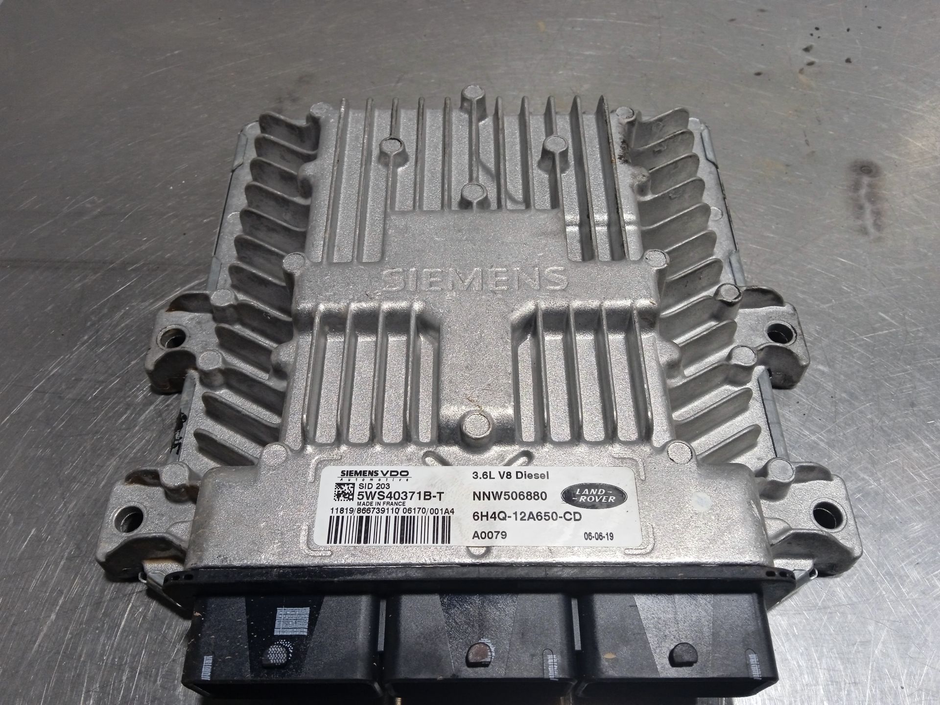 Engine control unit (ECU) LAND ROVER RANGE ROVER III (L322) 3.6 D 4x4 ...