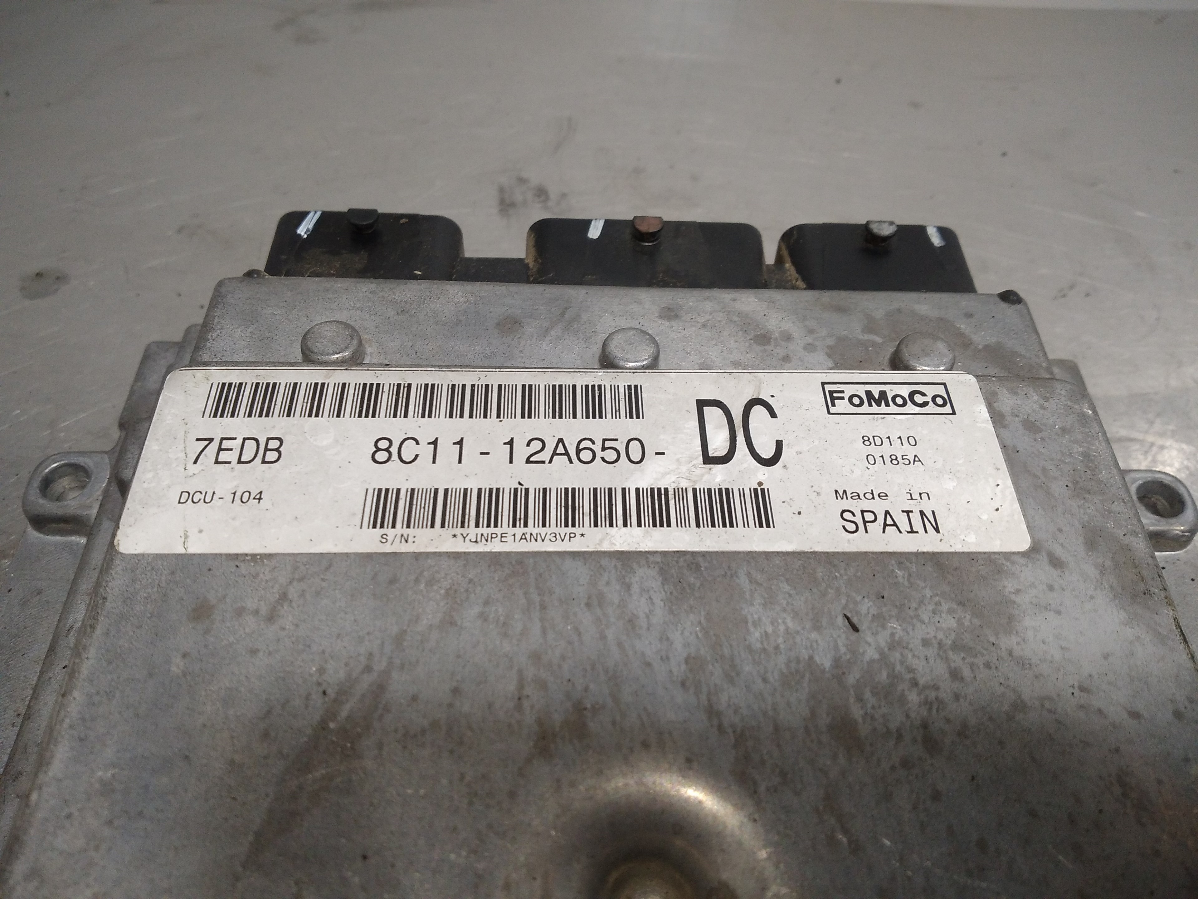 Engine control unit (ECU) FORD TRANSIT Van (FA_ _) 10027659 | B-Parts