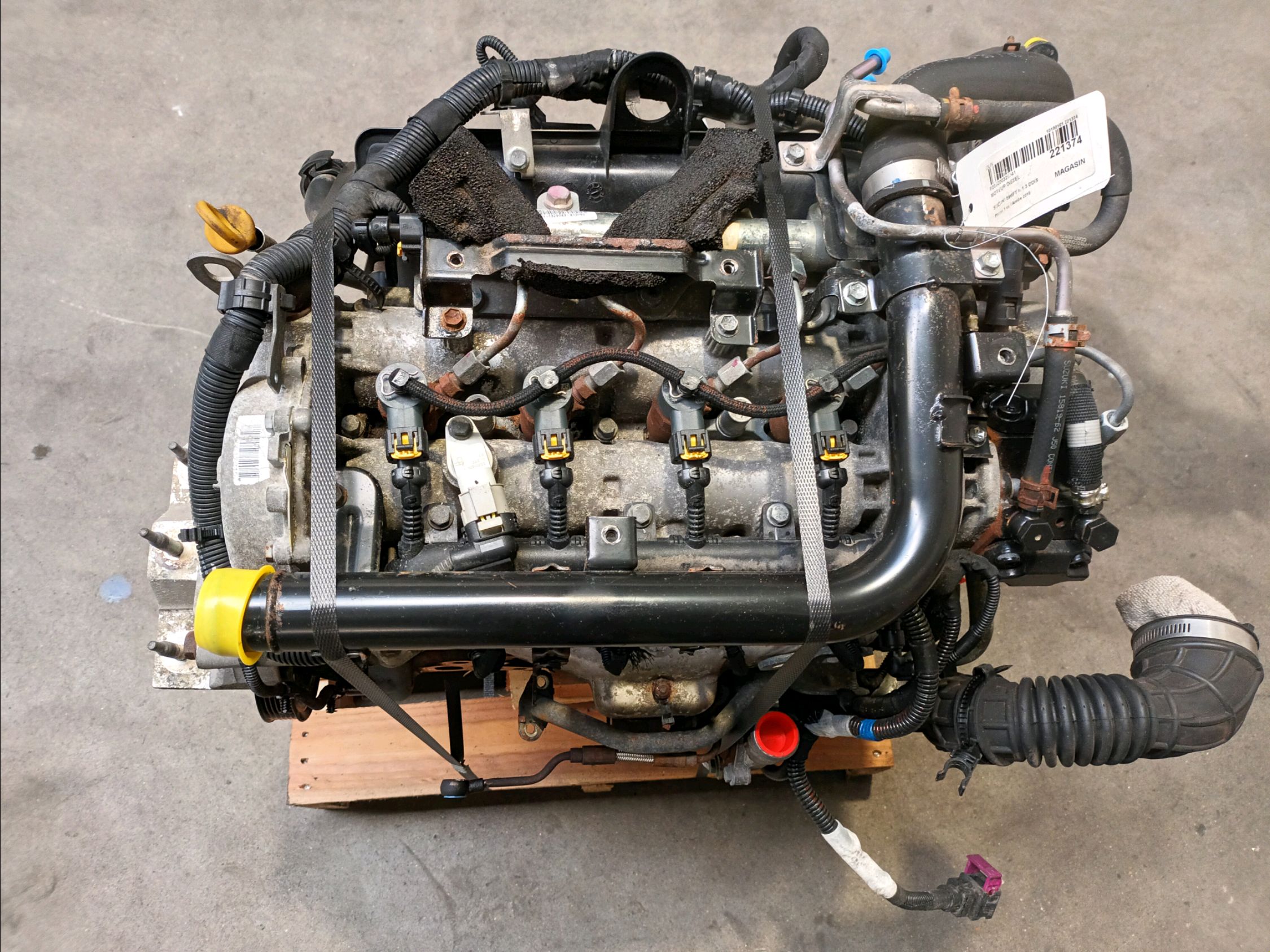 Engine SUZUKI SWIFT III (MZ, EZ) 1.3 DDiS (RS 413D) 12058093 | B-Parts