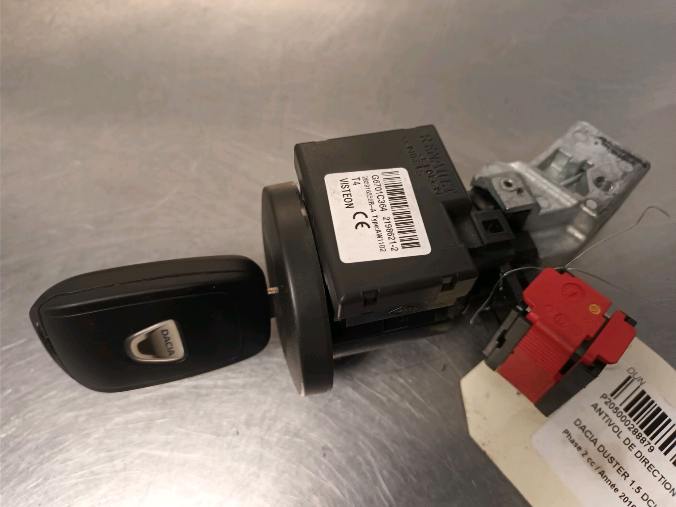 Ignition barrel DACIA DUSTER (HS_) 1.5 dCi 9705872 | B-Parts