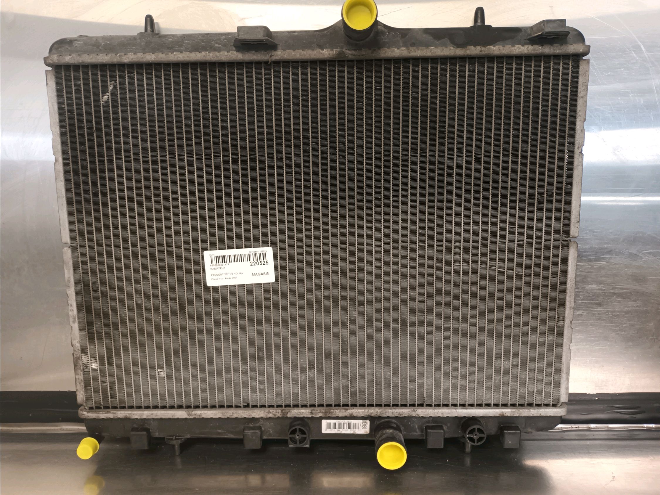 Water radiator PEUGEOT 207 (WA_, WC_) 1.6 HDi 10046422 | B-Parts