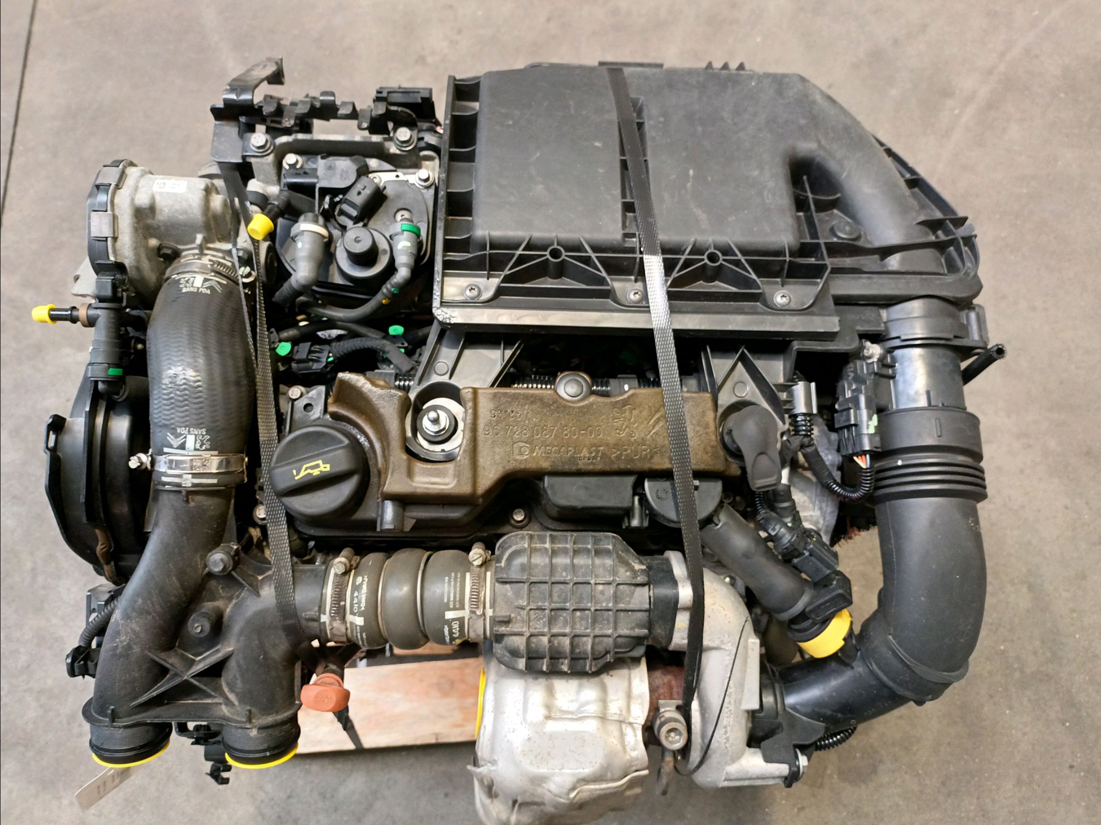 Motor PEUGEOT 207 (WA_, WC_) 1.6 HDi 9340990 | B-Parts