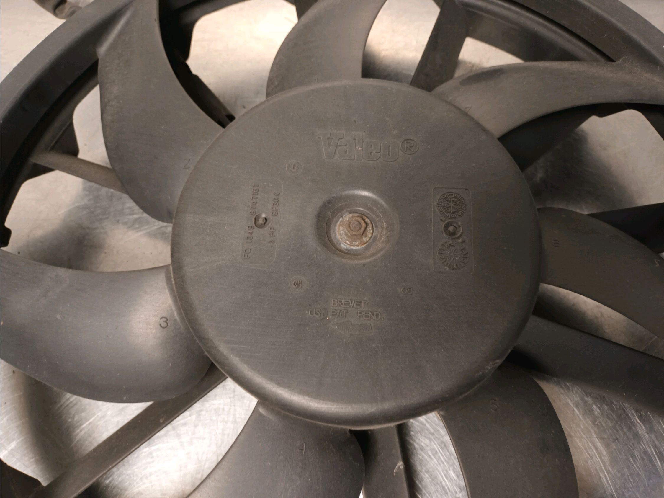 Radiator fan PEUGEOT PARTNER Box Body/MPV 1.6 HDi 16V 10051906 | B-Parts