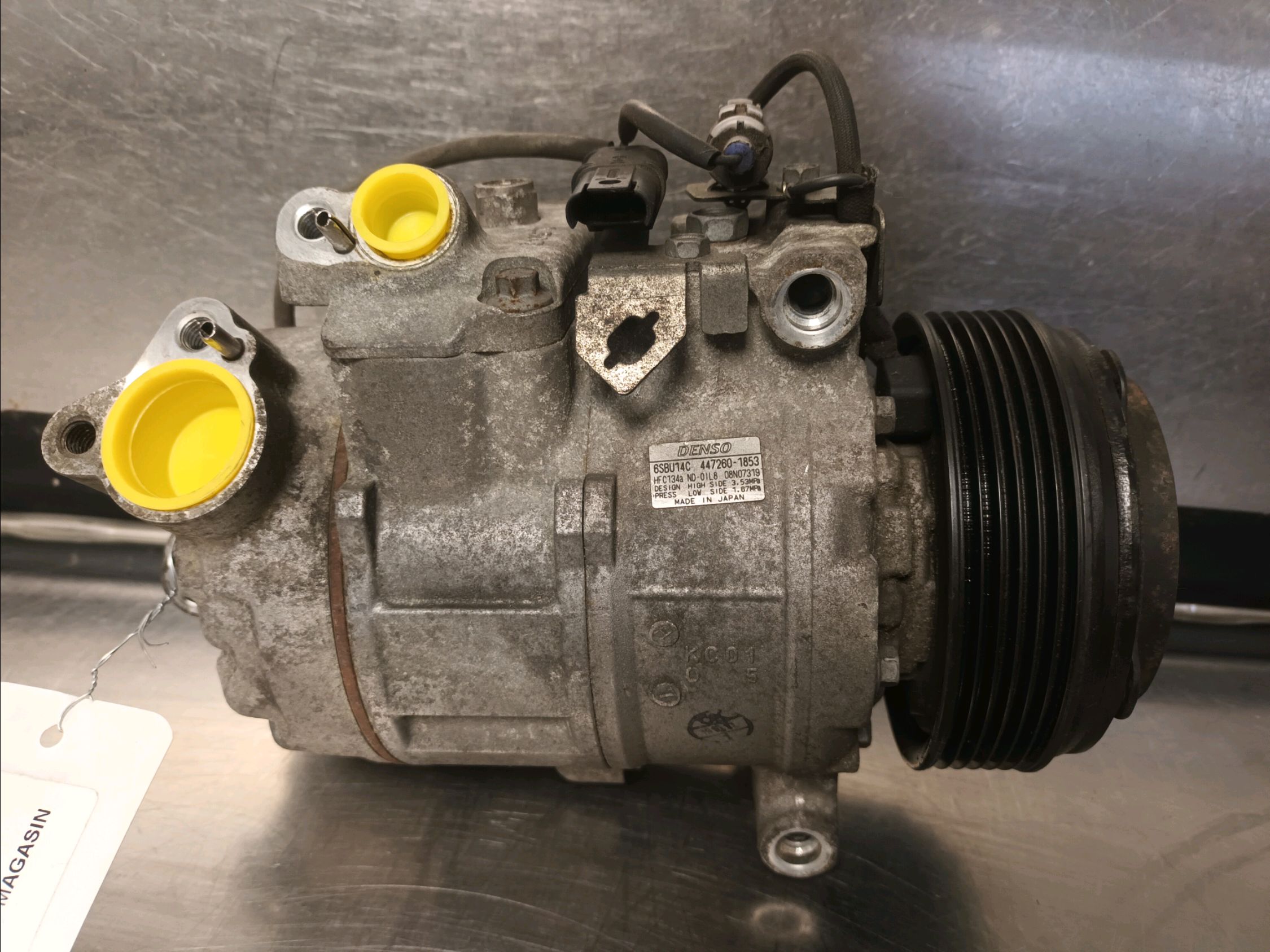 AC compressor BMW 1 (E81) 118 d 11746877 | B-Parts