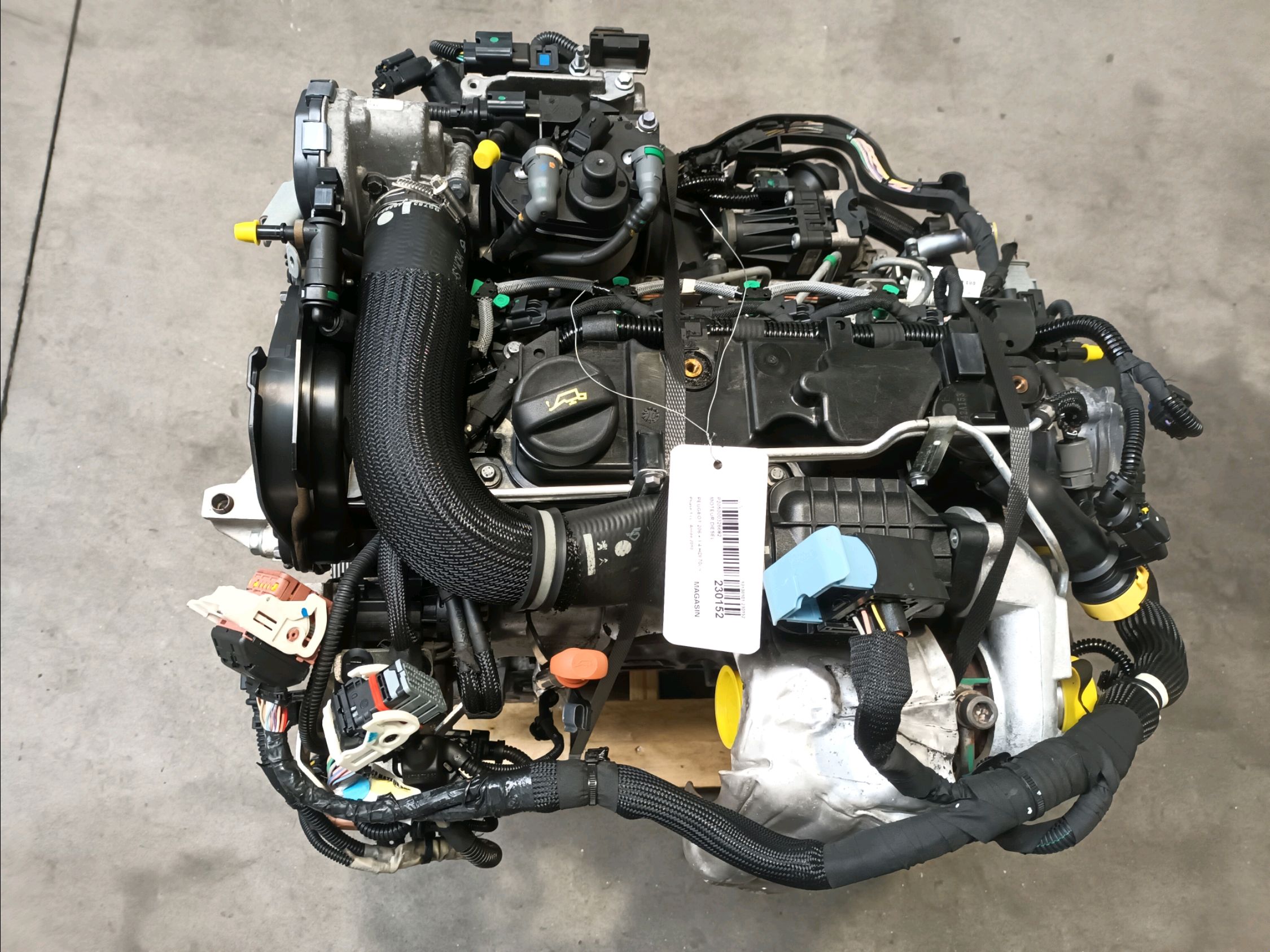 Moteur Peugeot 206