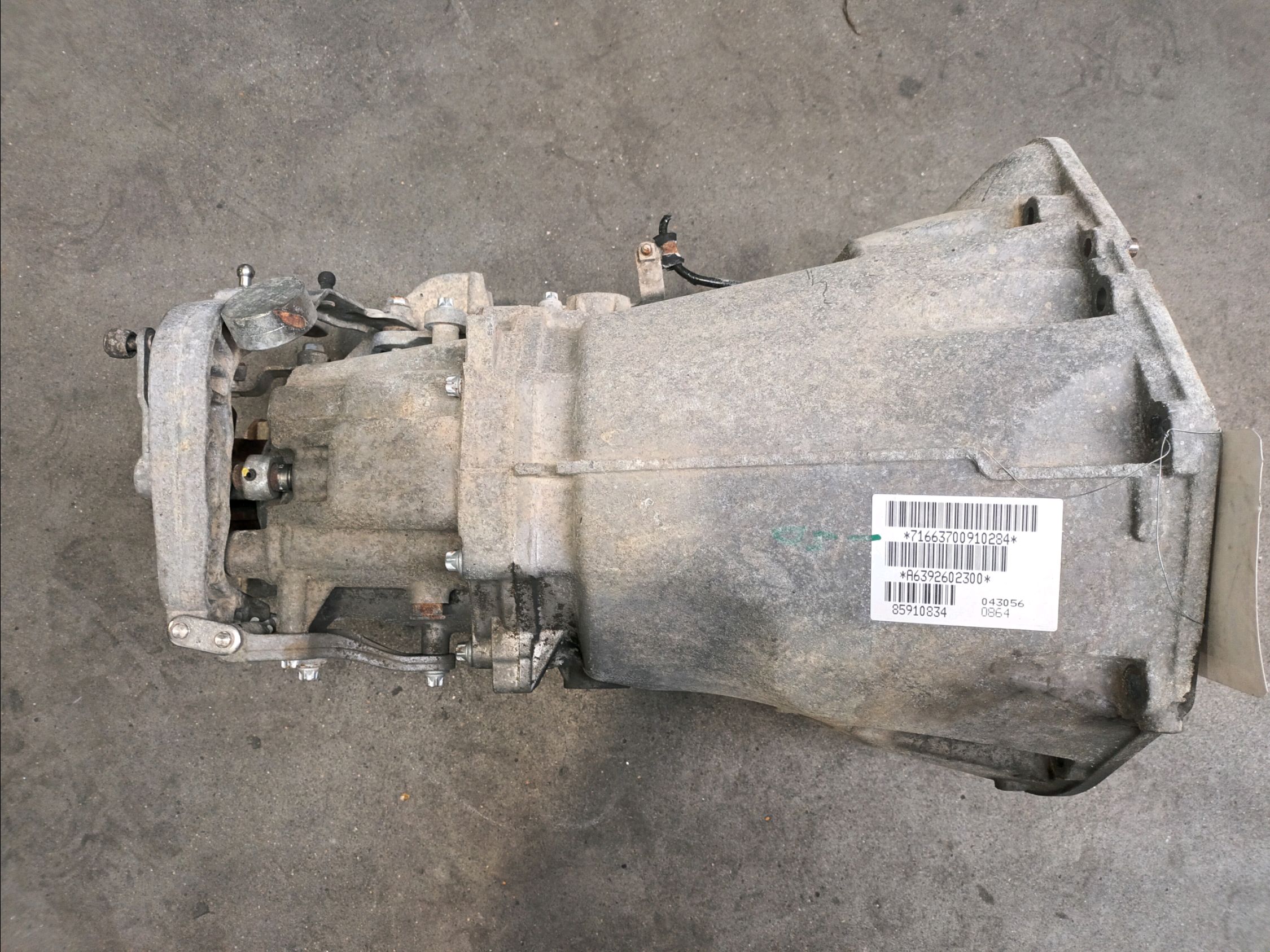 Manual gearbox MERCEDES-BENZ VITO / MIXTO Van (W639) 109 CDI (639.601 ...