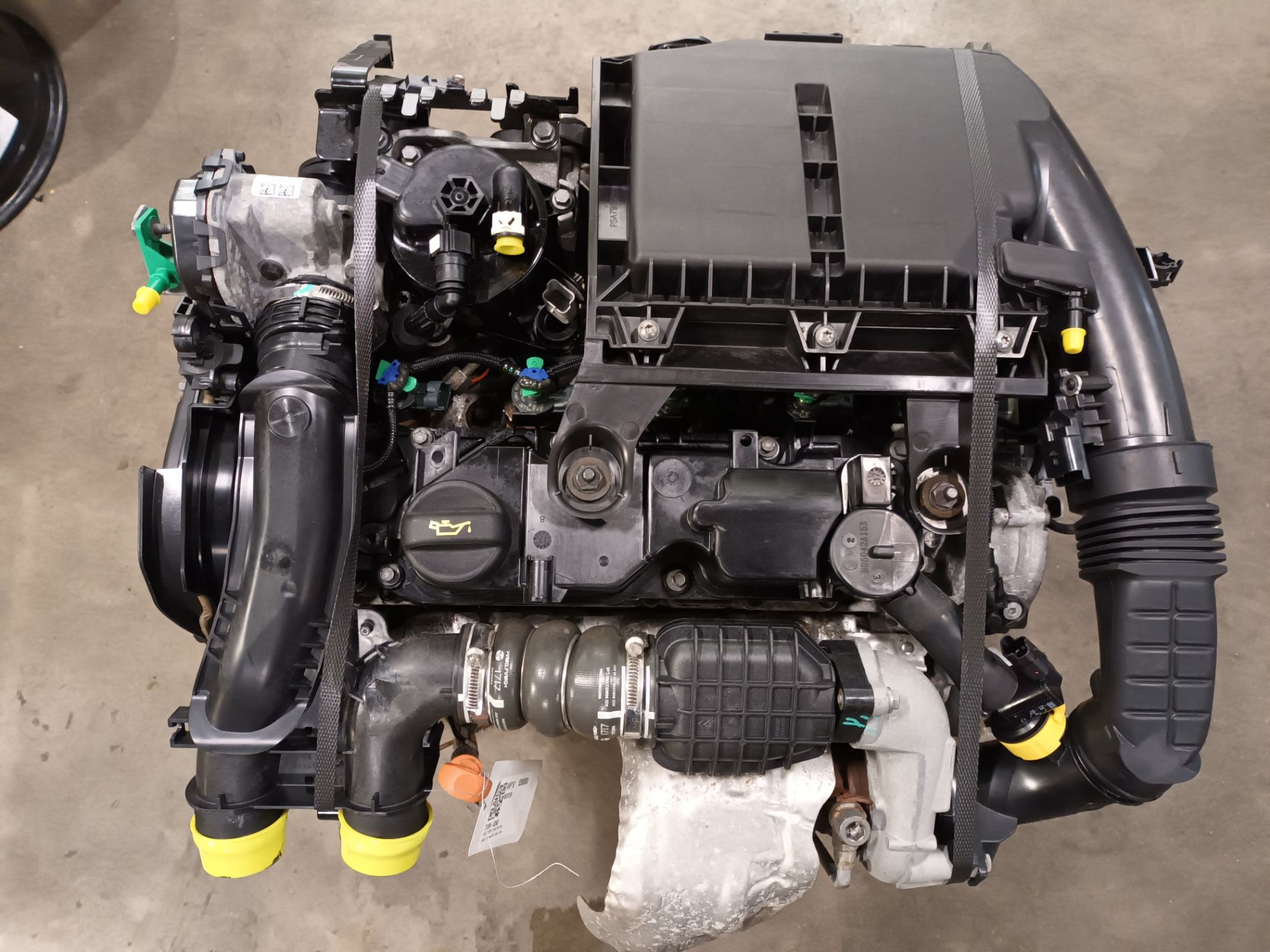Engine PEUGEOT 208 I (CA_, CC_) 1.6 HDi / BlueHDi 75 22616376 | B-Parts