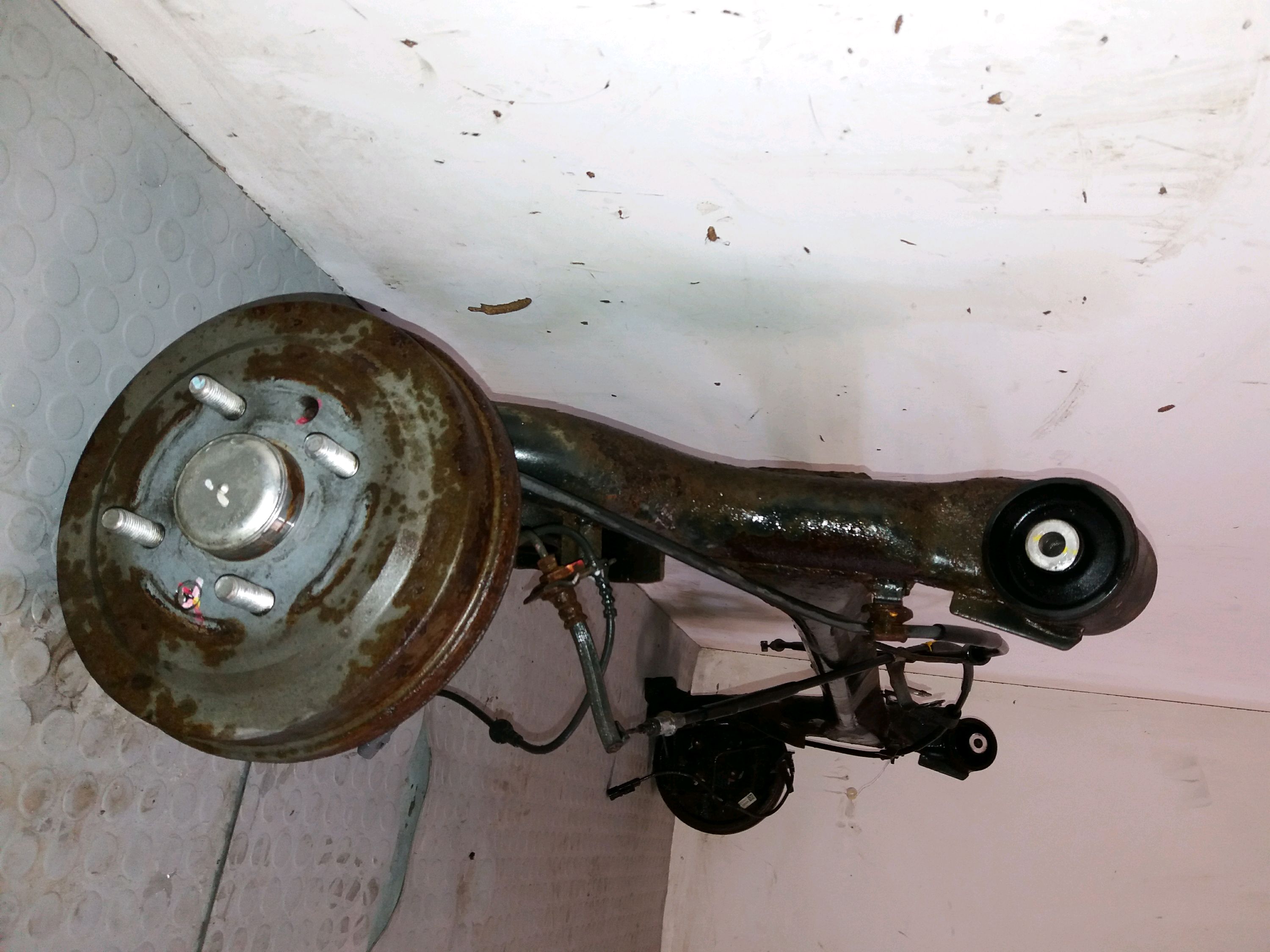 Rear axle CHEVROLET SPARK (M300) 1.0 LPG 9383536 | B-Parts