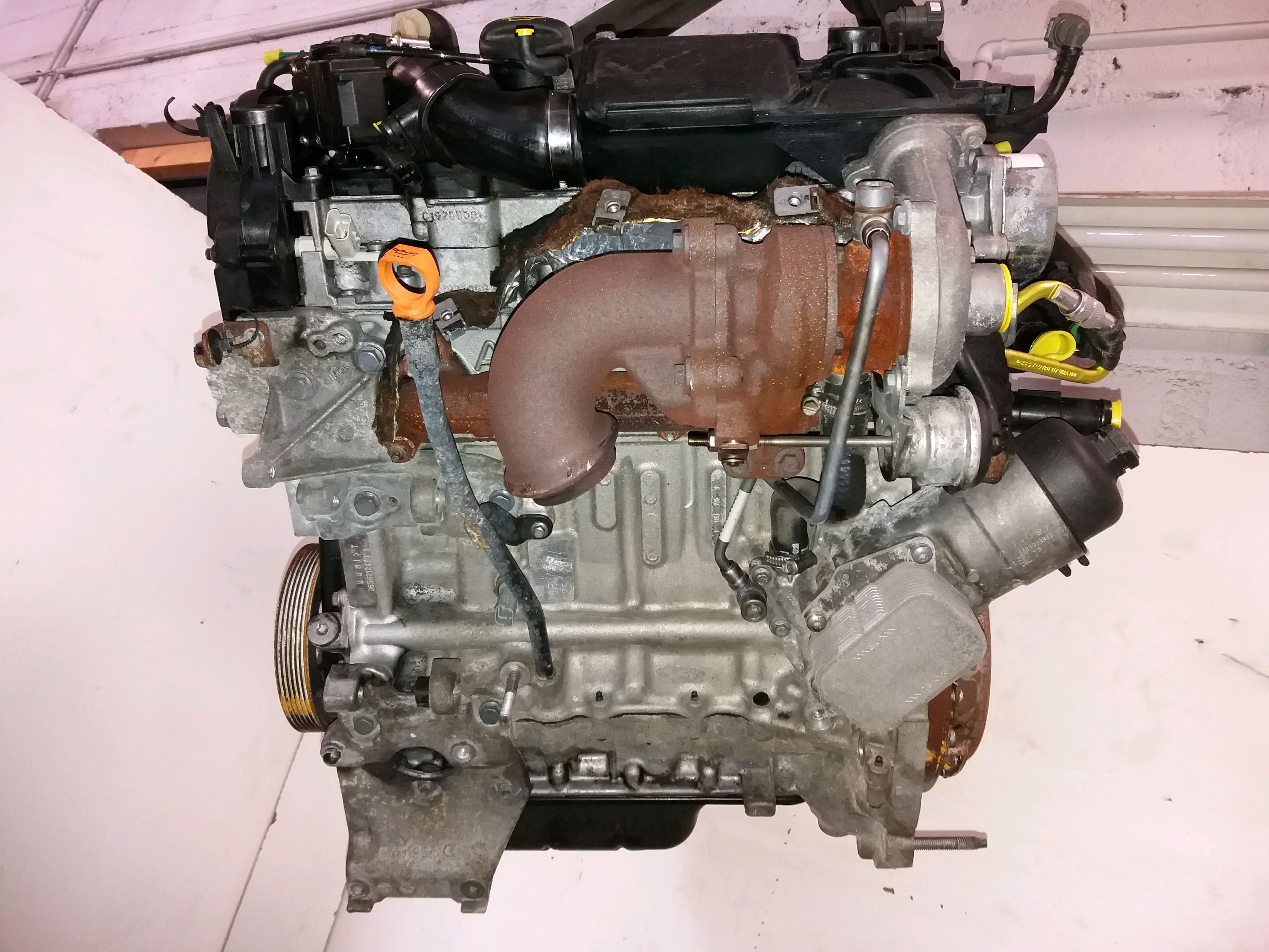 Engine PEUGEOT 207 (WA_, WC_) 1.4 HDi 9383757 | B-Parts