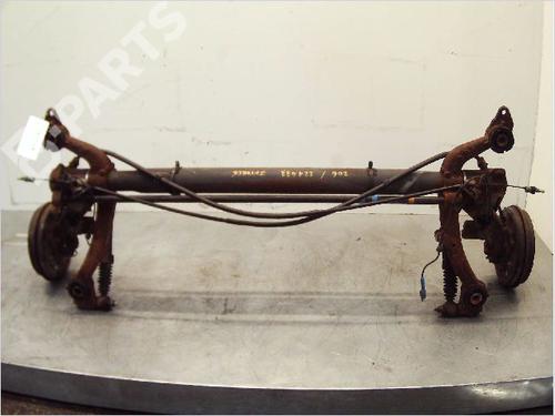 Rear axle PEUGEOT 206 Hatchback (2A/C) 1.4 HDi eco 70 1172683 | B-Parts