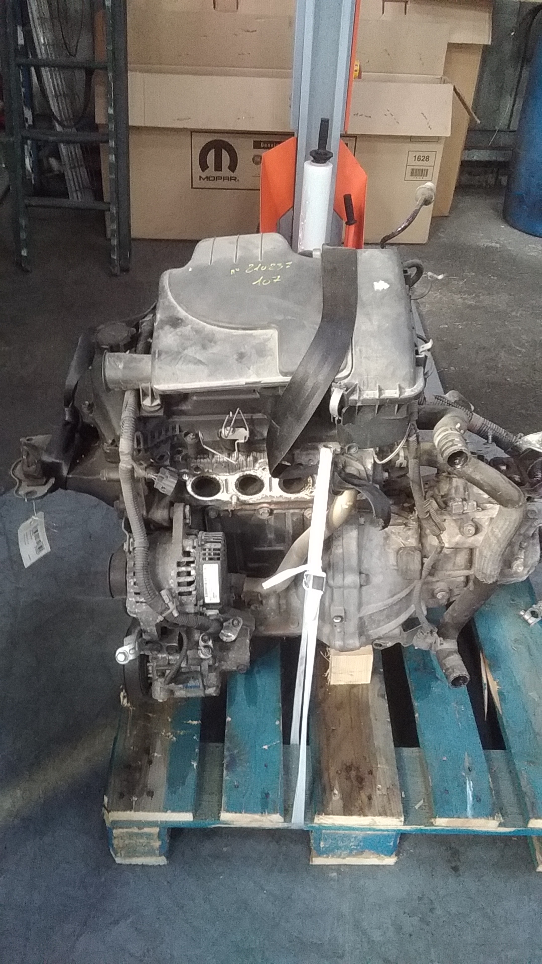 Engine PEUGEOT 107 (PM_, PN_) 1.0 10862836 | B-Parts