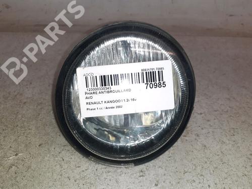 Feu de brouillard avant droit RENAULT KANGOO (KC0/1_) 1.2 16V (KC05 ...