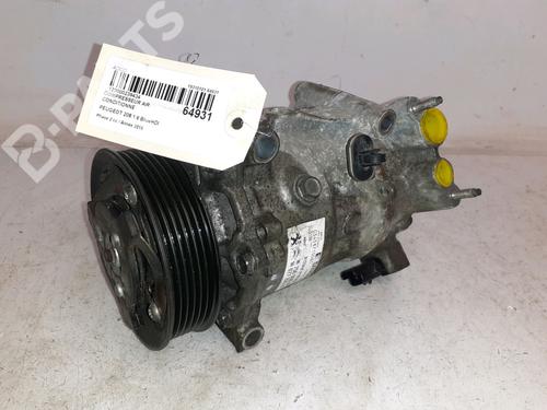AC compressor PEUGEOT 208 I (CA_, CC_) 1.6 HDi / BlueHDi 75 9570015 | B ...