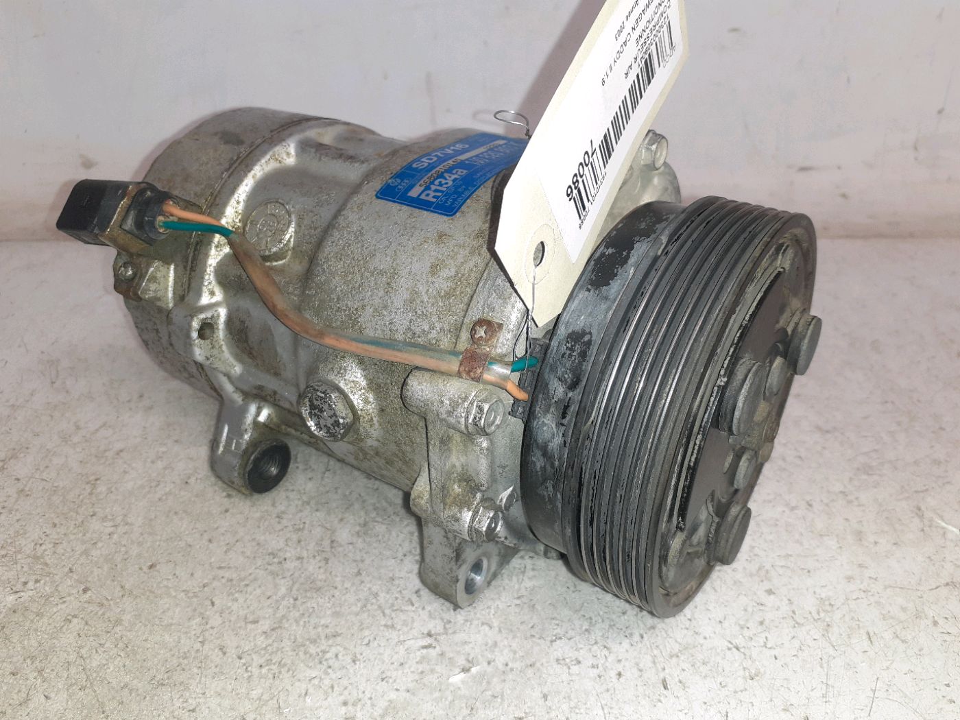AC compressor VW CADDY II Box Body/MPV (9K9A) 1.9 TDI 10316005 | B-Parts