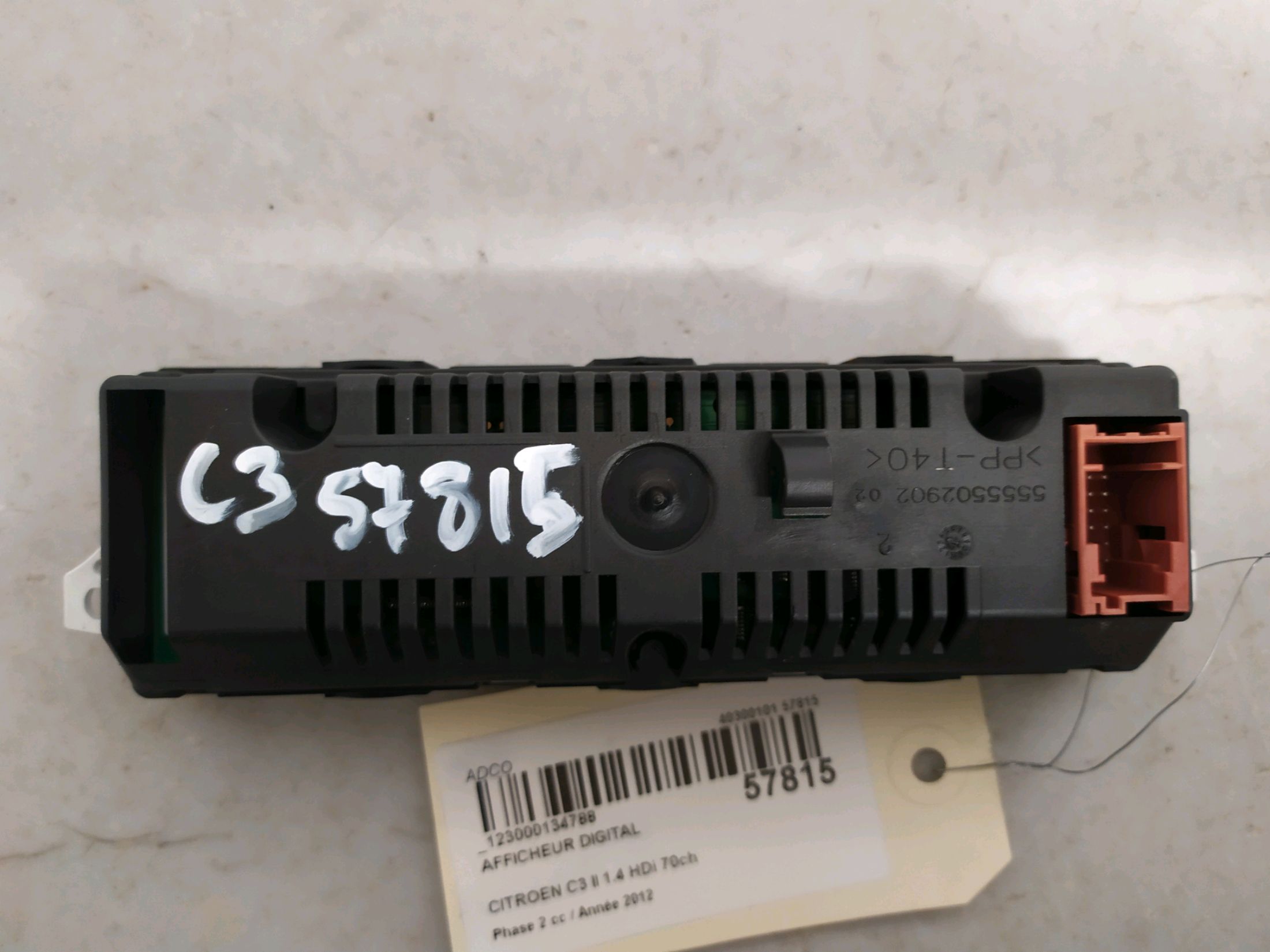 Display monitor CITROËN C3 II (SC_) 1.4 HDi 70 9564973 | B-Parts