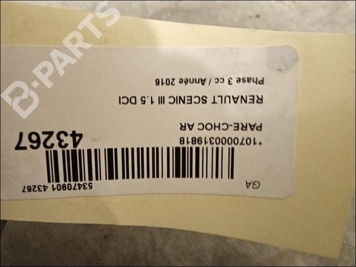 Rear bumper RENAULT SCÉNIC III (JZ0/1_) 1.5 dCi 9618217 | B-Parts