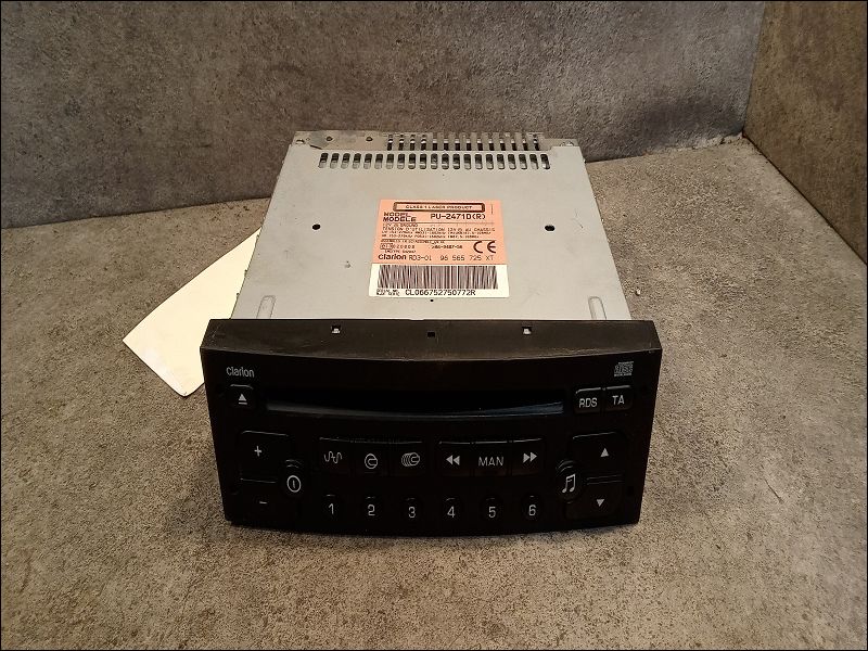 Radio PEUGEOT 807 (EB_) 2.2 HDi 9614943 | B-Parts