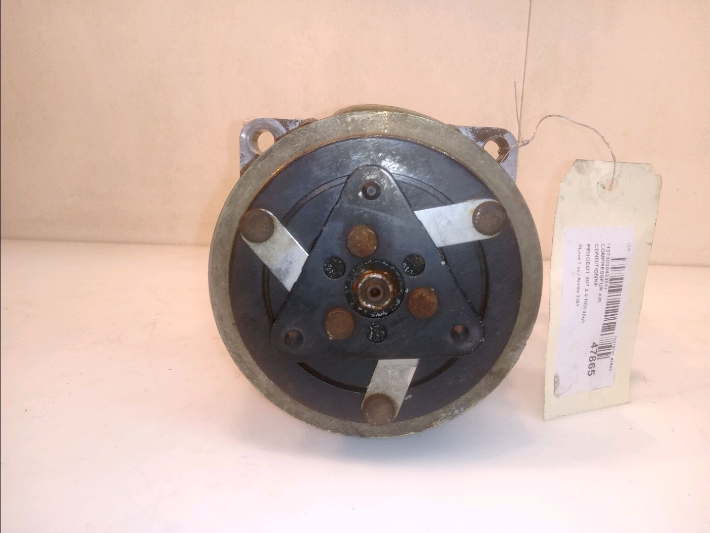Compressor A/C PEUGEOT 307 (3A/C) 2.0 HDi 90 15577008 | B-Parts