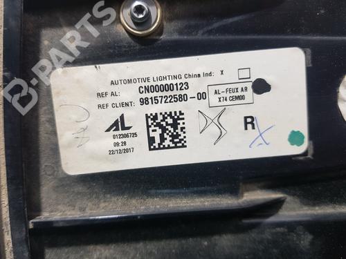 Piloto trasero derecho DS DS 7 Crossback (J4_, JR_, JC_) 2.0 BlueHDi ...