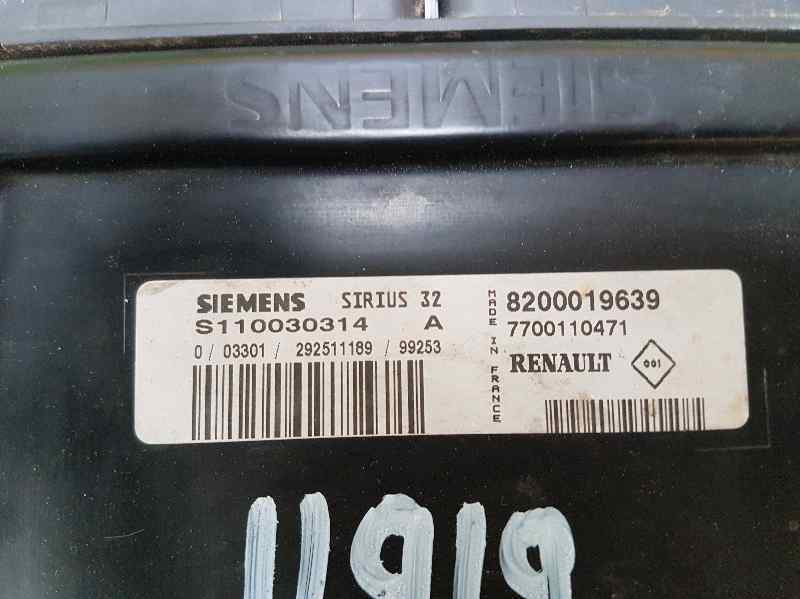 Steuergerät Motor RENAULT CLIO II (BB_, CB_) 1.4 (B/CB0C, B/CB0S) 4730290 | B-Parts