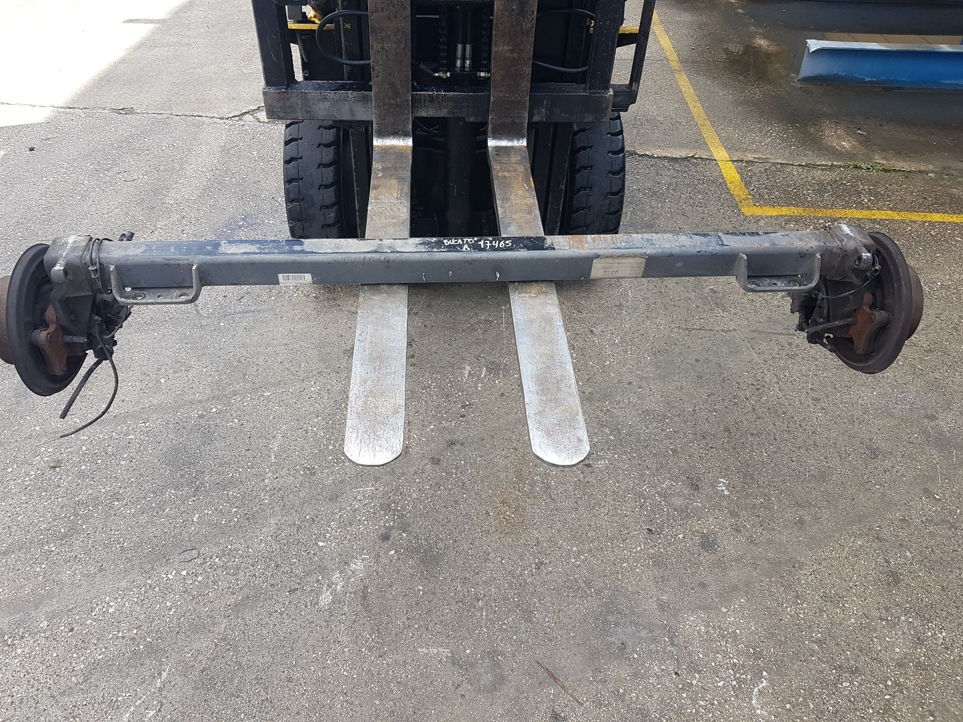 Rear axle FIAT DUCATO Van (250_) 150 Multijet 2,3 D 32858954 | B-Parts