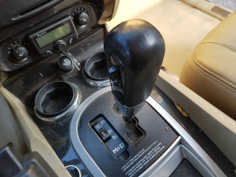 Manual gearbox selector SSANGYONG REXTON / REXTON II (GAB_) 2.7 D 4x4 ...