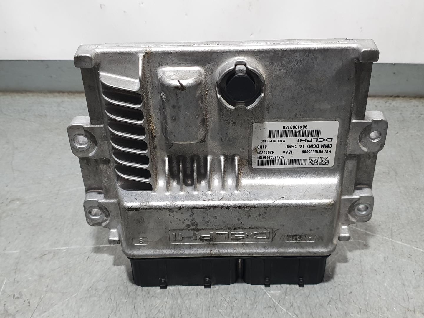 Engine control unit (ECU) DS DS 7 Crossback (J4_, JR_, JC_) 2.0 BlueHDi ...