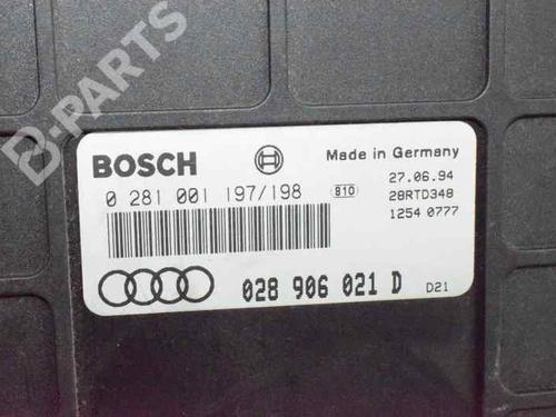 Engine control unit (ECU) AUDI 80 B4 Saloon (8C2) 1045465 | B-Parts