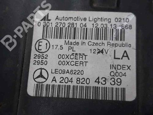 Scheinwerfer links MERCEDES-BENZ C-CLASS (W204) C 200 CDI (204.001 ...