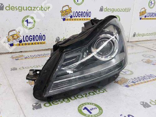 Left headlight MERCEDES-BENZ C-CLASS (W204) C 200 CDI (204.007, 204.006 ...