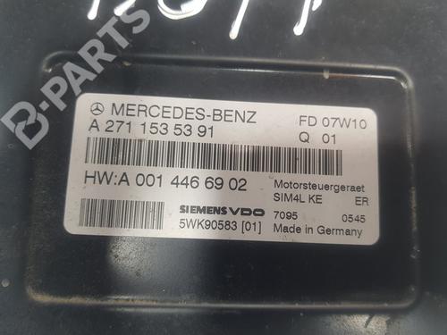 Engine control unit (ECU) MERCEDES-BENZ SLK (R171) 200 Kompressor (171. ...