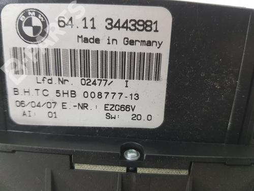 Climate control BMW X3 (E83) 2.0 d 8407485 | B-Parts