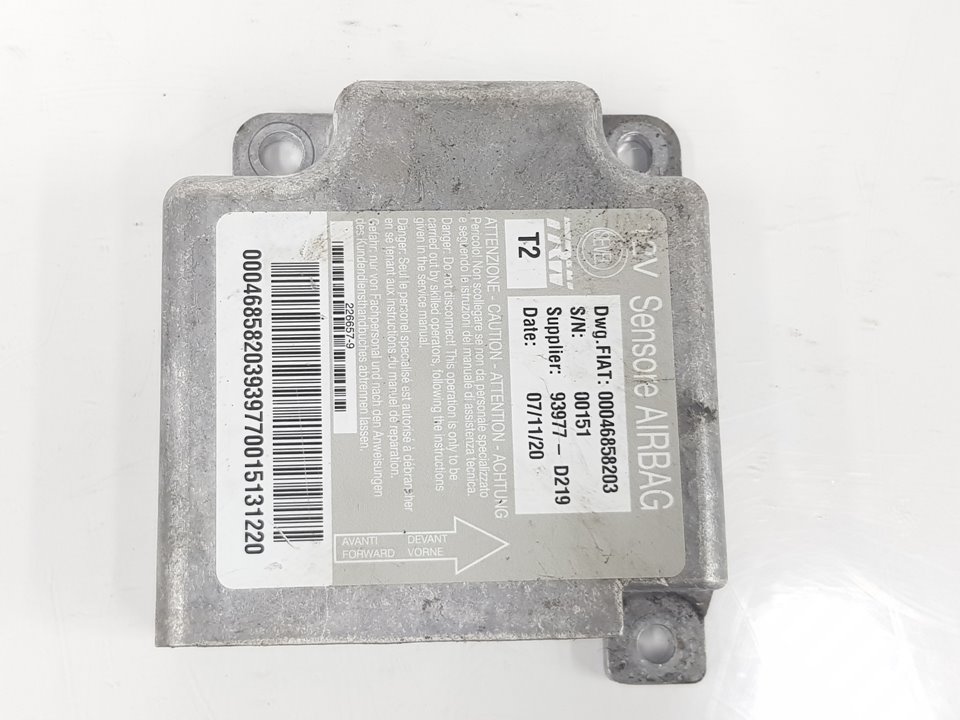 ECU airbags FIAT DUCATO Van (250_) 160 Multijet 2,3 D 9824884 | B-Parts