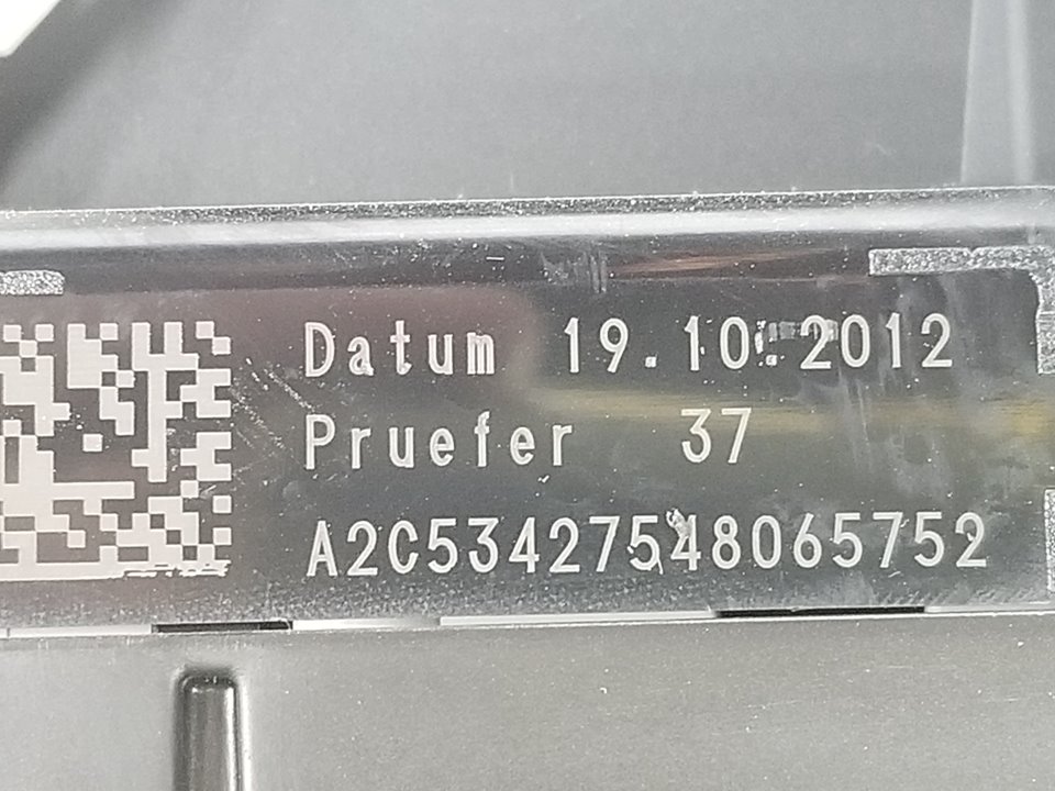 Instrument cluster VW GOLF VII (5G1, BQ1, BE1, BE2) 1.6 TDI 8197090 | B-Parts