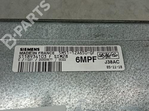 Engine control unit (ECU) FORD FOCUS II (DA_, HCP, DP) 1.4 9800621 | B ...