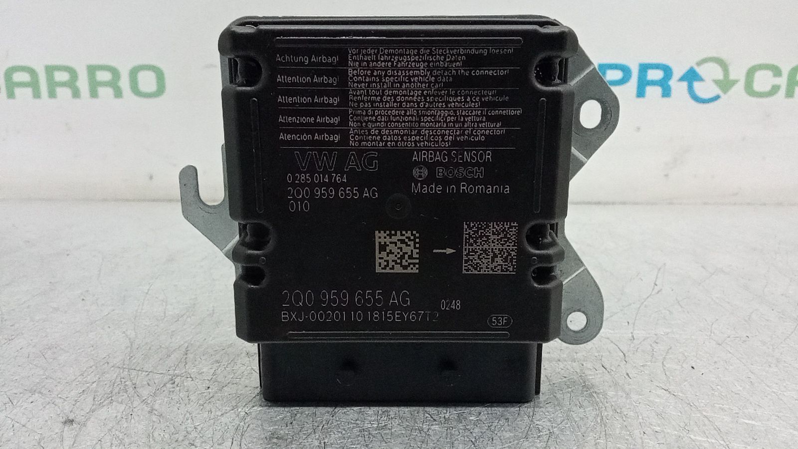 ECU airbags VW POLO VI (AW1, BZ1) 1.0 MPi 9792884 | B-Parts