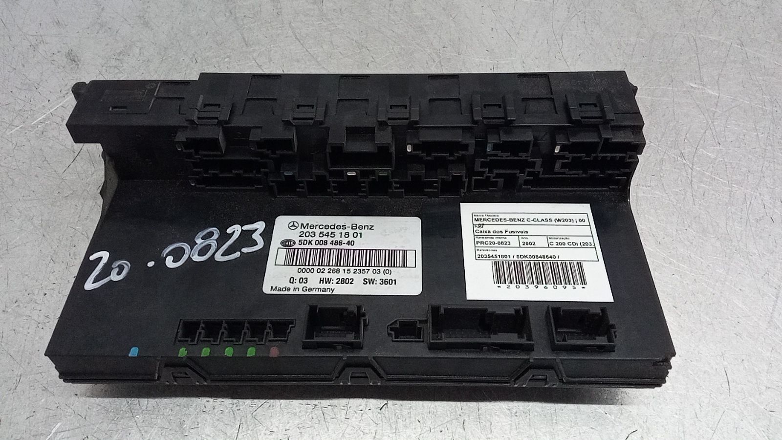 Fuse box MERCEDES-BENZ C-CLASS (W203) C 200 CDI (203.004) 9794913 | B-Parts