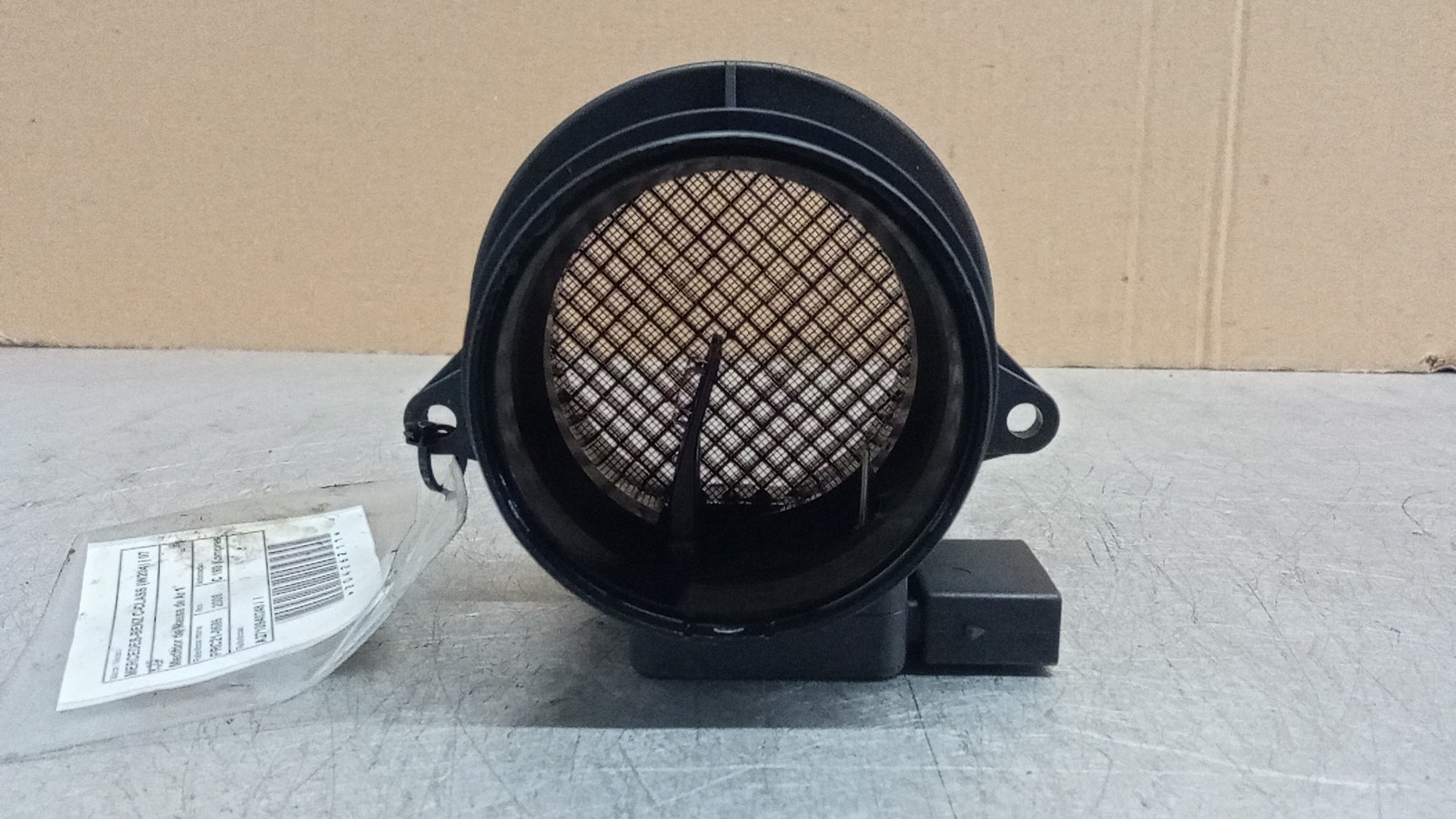 Mass air flow sensor MERCEDES-BENZ C-CLASS (W204) C 180 Kompressor (204 ...