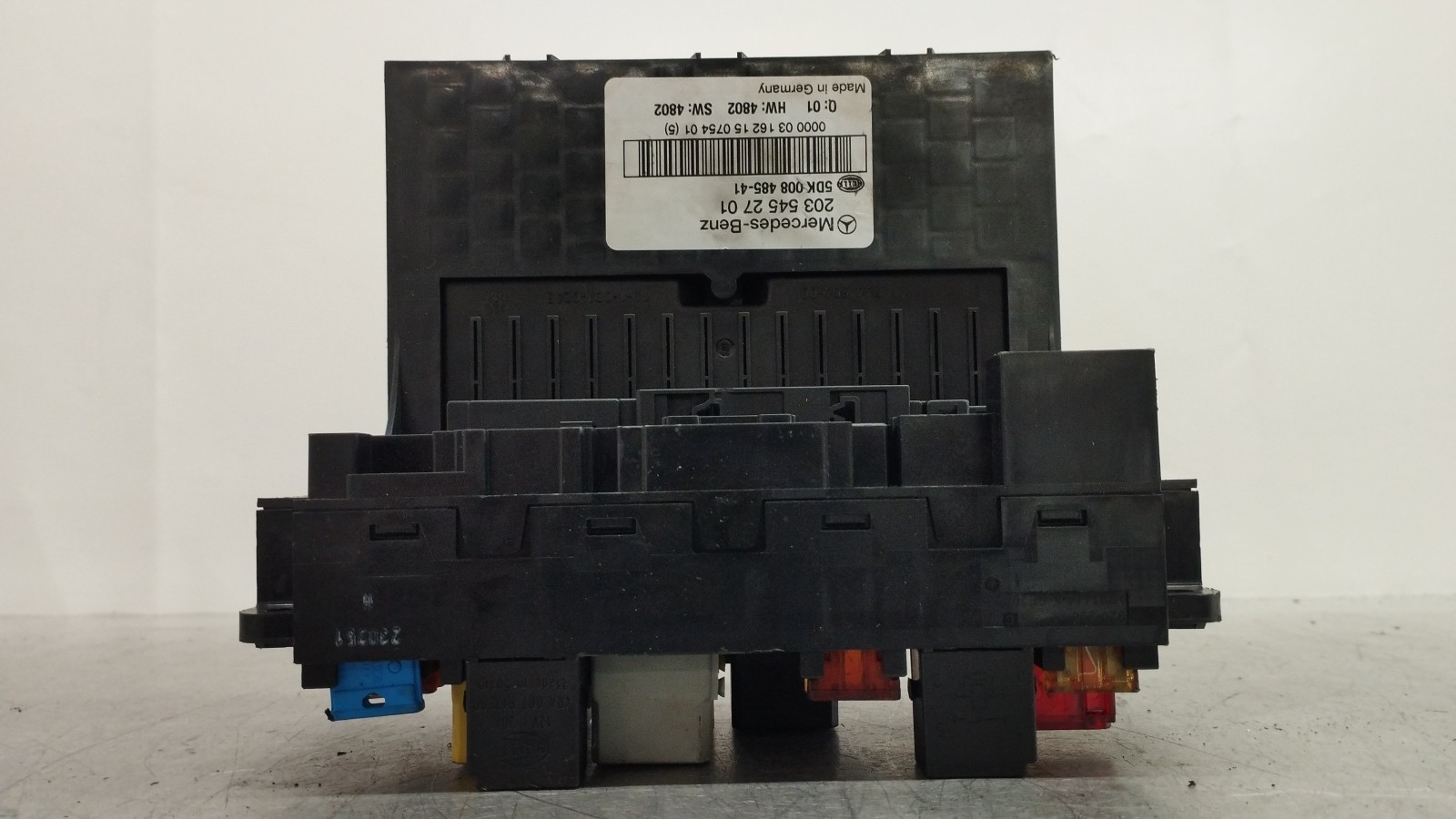Fuse box MERCEDES-BENZ C-CLASS (W203) C 180 Kompressor (203.046 ...