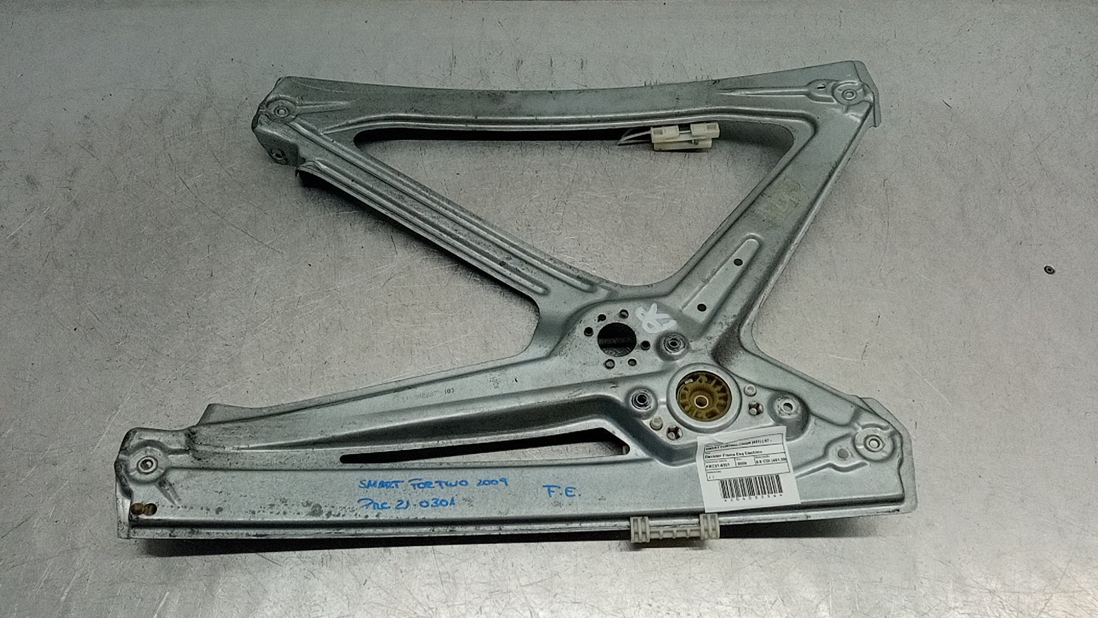 Front left window mechanism SMART FORTWO Coupe (451) 0.8 CDi (451.300 ...