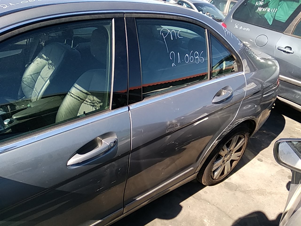 Tür links hinten MERCEDES-BENZ C-CLASS (W204) C 180 Kompressor (204.044, 204.045) 9797738 | B-Parts