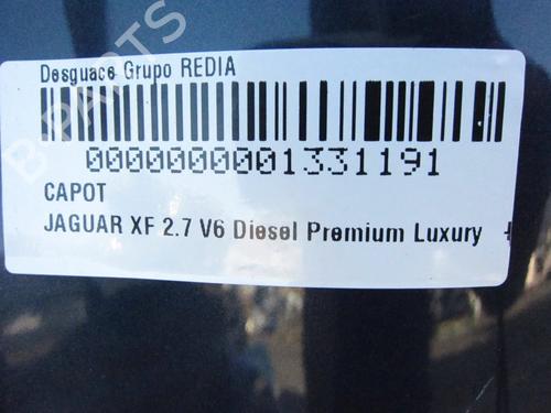 Capot JAGUAR XF I (X250) 2.7 D 15188954 | B-Parts