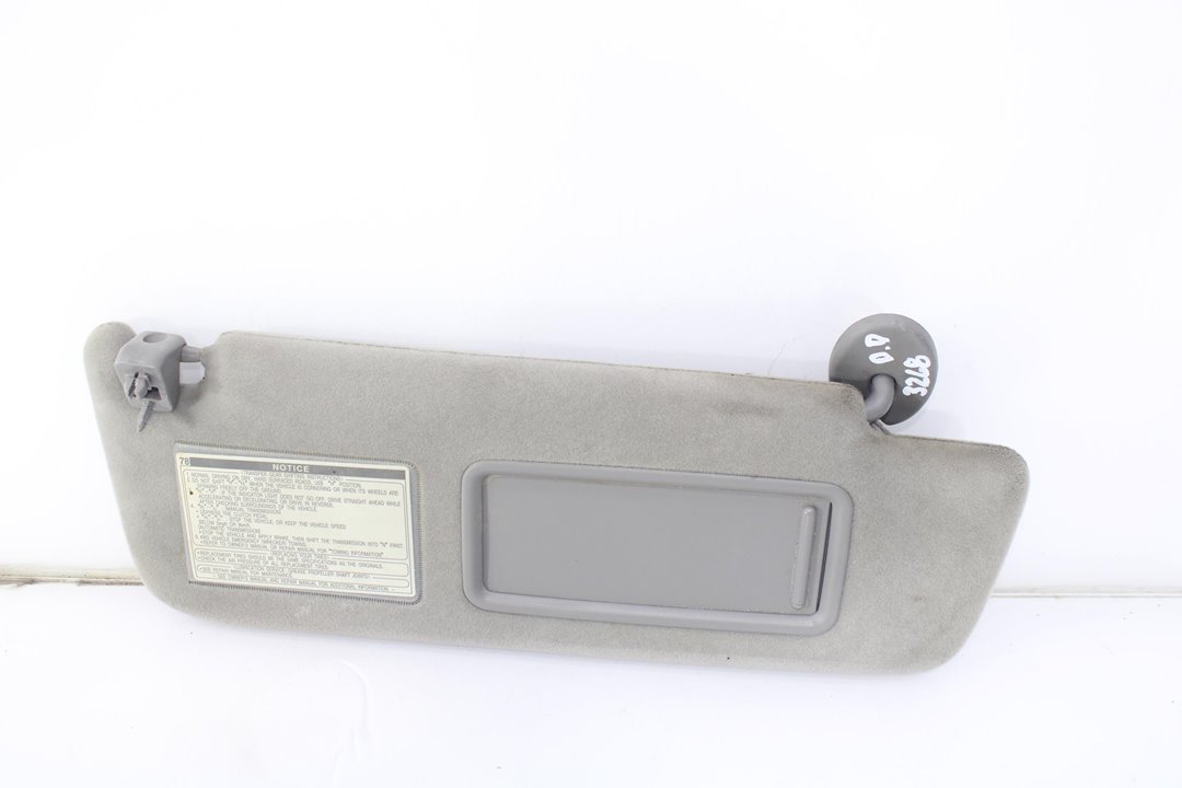Right sun visor TOYOTA LAND CRUISER PRADO (_J12_) 3.0 D-4D (KDJ120 ...
